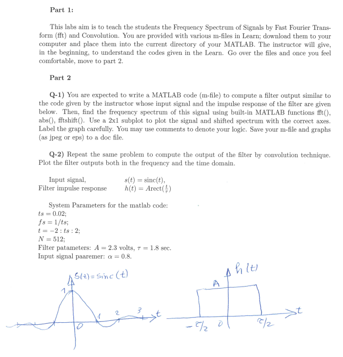 This labs aim is to teach the students the Frequency | Chegg.com
