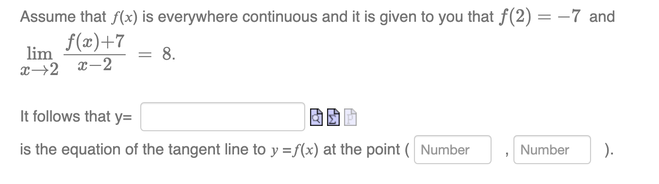 Solved Assume that f(x) is everywhere continuous and it is | Chegg.com