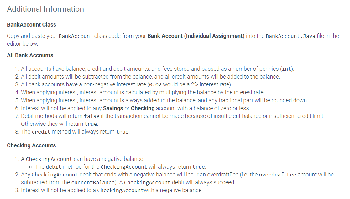 Solved Please Use Java Write An Derived Class In Java Chegg