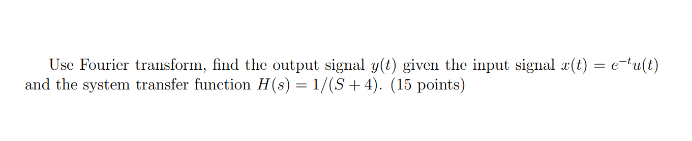 Solved (a) Find the zero-state response of the input signal | Chegg.com