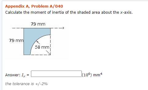 Solved Appendix A, Problem A/040 Calculate the moment of | Chegg.com