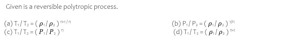 Solved Given is a reversible polytropic process. (a) | Chegg.com