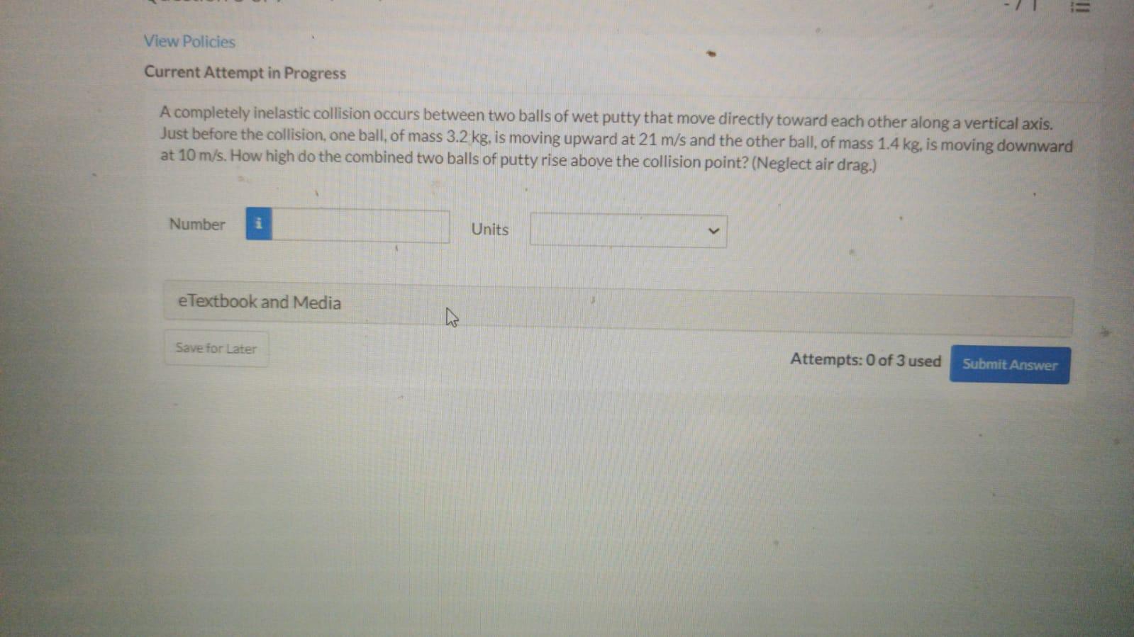 Solved = View Policies Current Attempt in Progress A | Chegg.com
