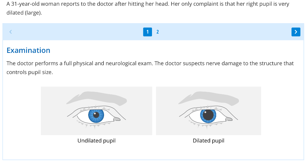 Solved A 31-year-old woman reports to the doctor after | Chegg.com