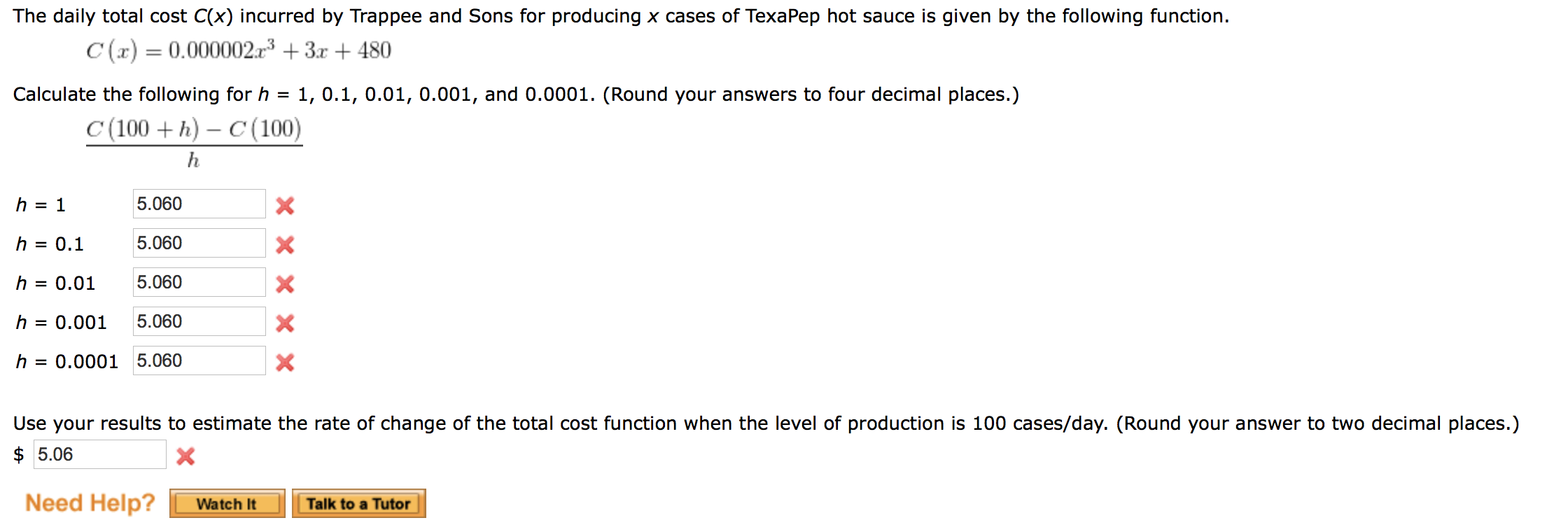 Solved The daily total cost C(x) incurred by Trappee and | Chegg.com Solved The daily total cost C(x) incurred by Trappee and | Chegg.com