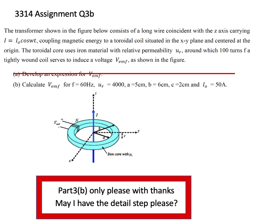 Solved The transformer shown in the figure below consists of | Chegg.com