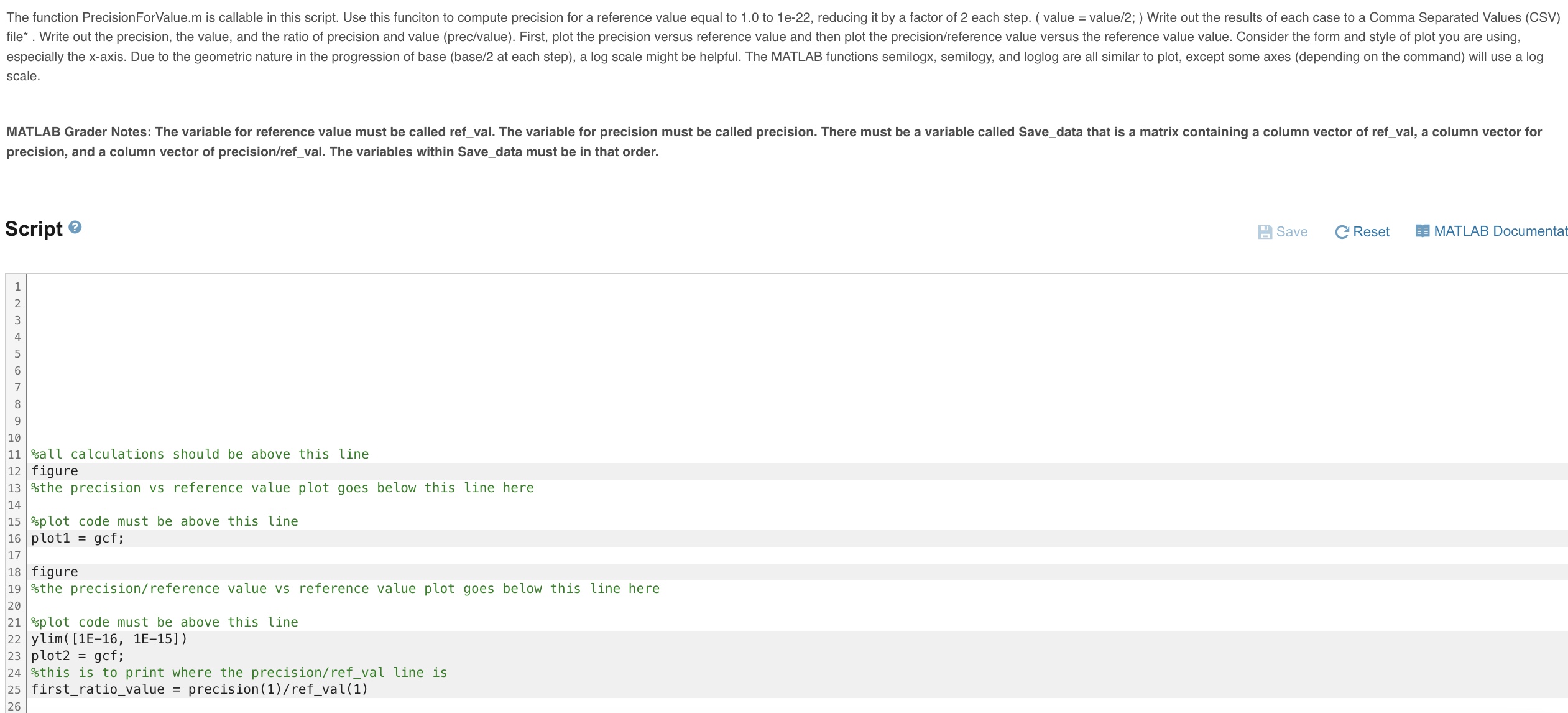 Solved scale.precision, and a column vector of | Chegg.com