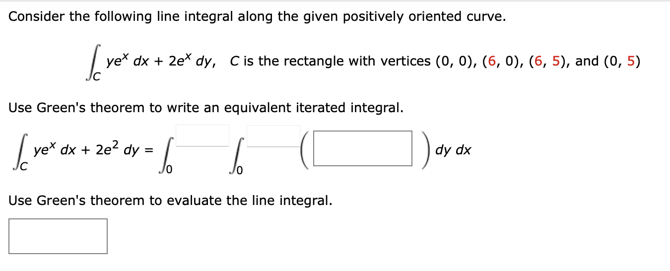 Solved Consider the following line integral along the given | Chegg.com