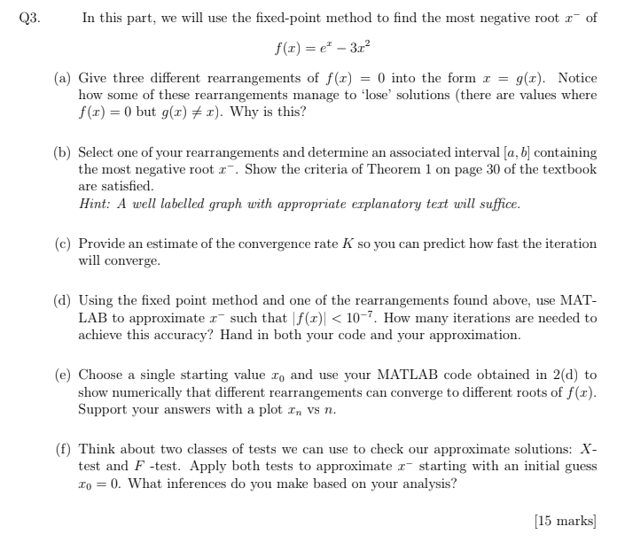 For questions 2 and 3 below, consider the equation | Chegg.com