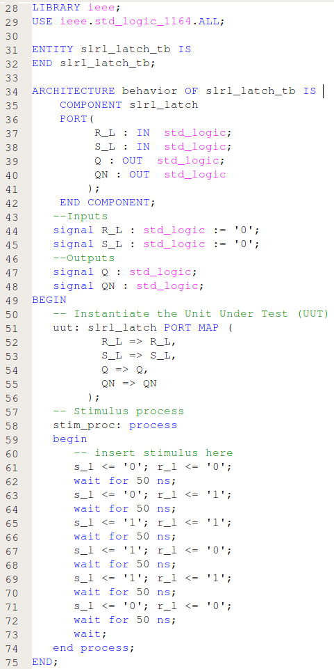Solved I need to convert my VHDL code from behavioral to | Chegg.com