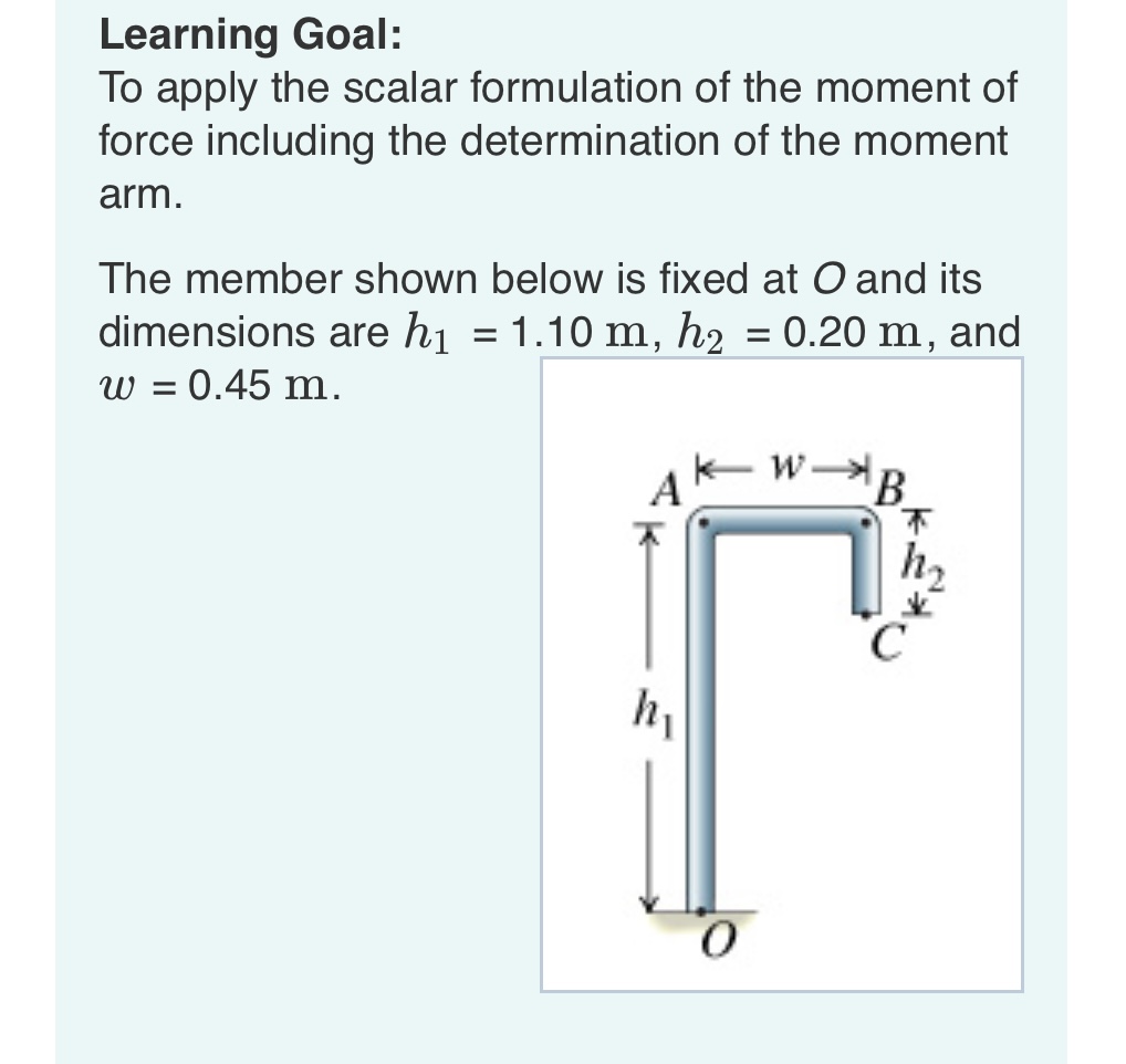 Solved Learning Goal:To ﻿apply the scalar formulation of | Chegg.com