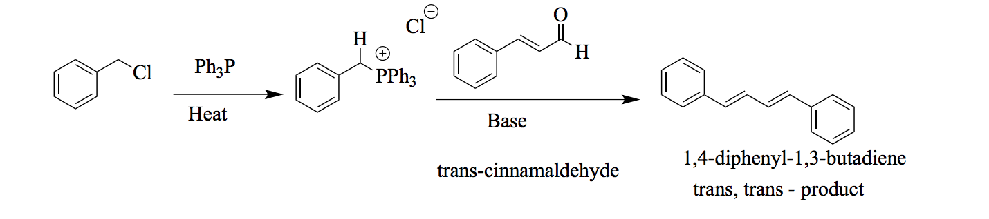 Solved In the reaction above the trans, trans product is | Chegg.com