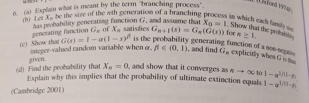 Solved lain what is meant by the term 'branching process . | Chegg.com