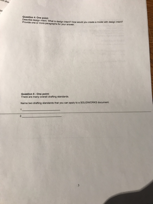 Solved Name: Course/Section: Question 1: Two points: This is | Chegg.com