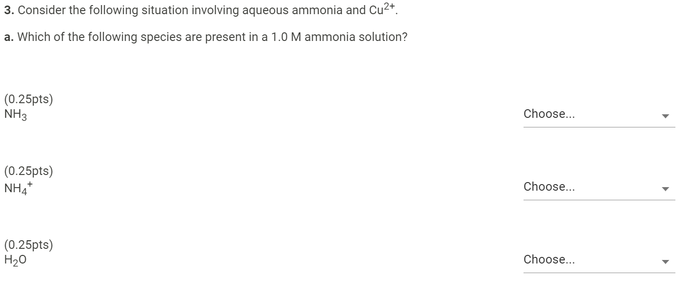 Solved Consider the following situation involving aqueous | Chegg.com