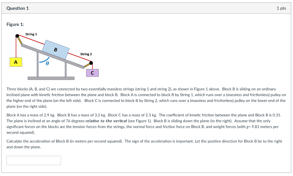 Solved Question 1 1 pts Figure 1: String 1 B String 2 A | Chegg.com