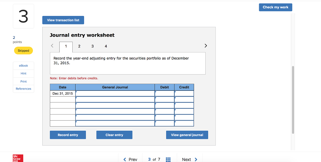 Solved Check my work m Ticker Services began operations in | Chegg.com