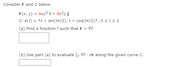 Solved Consider F and C below. | Chegg.com
