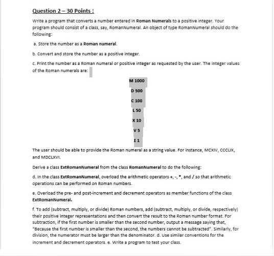 Solved Question 2 30 Points Write A Program That Converts