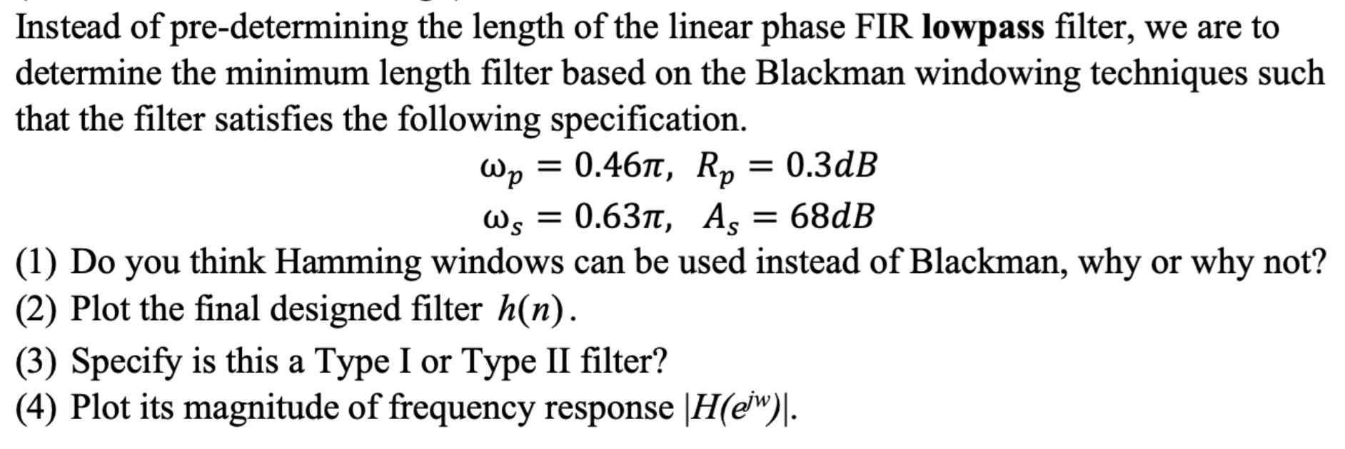 Solved = Instead of pre-determining the length of the linear | Chegg.com