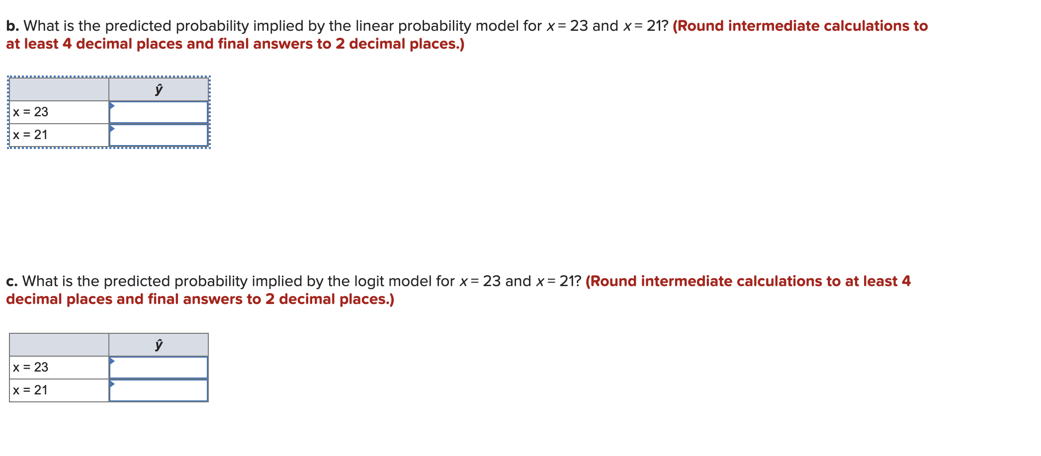 Solved Consider a binary response variable y and an | Chegg.com