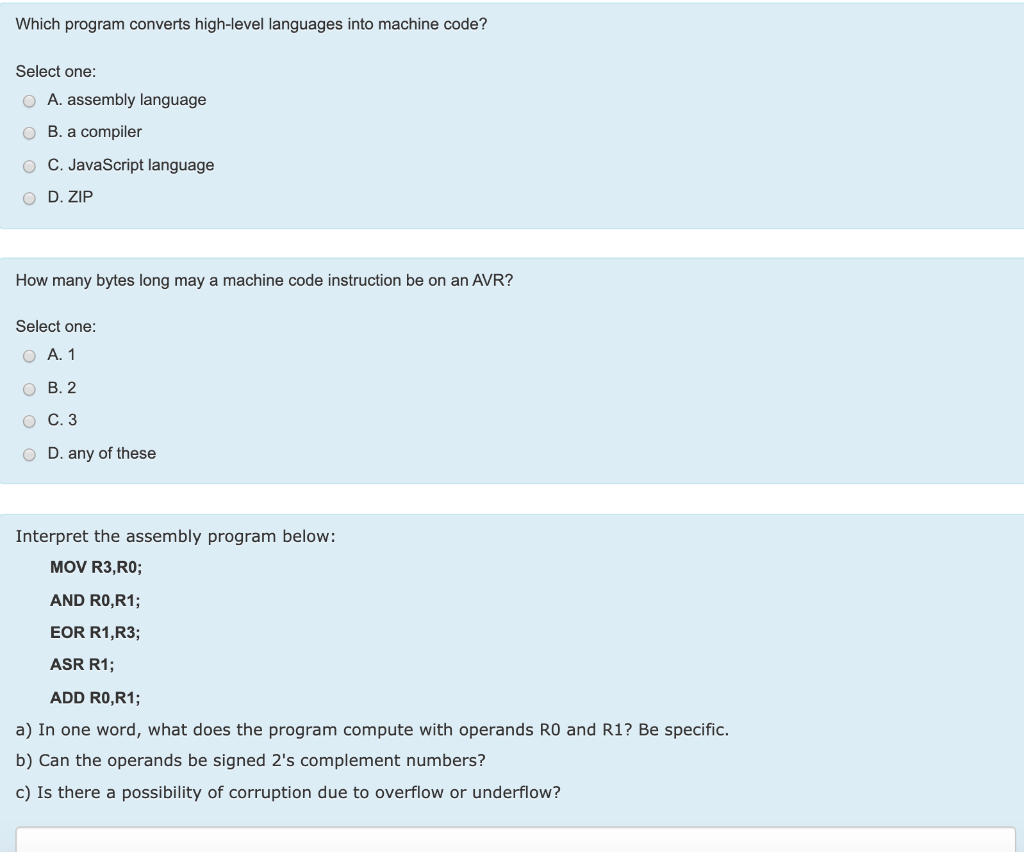 Which software language instructions are made up of | Chegg.com