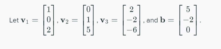 Solved Do the vectors v1, v2, v3 span R^3? Justify your | Chegg.com