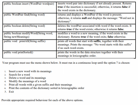 Solved Note: • Don't submit.exe or class files. • Remove all | Chegg.com