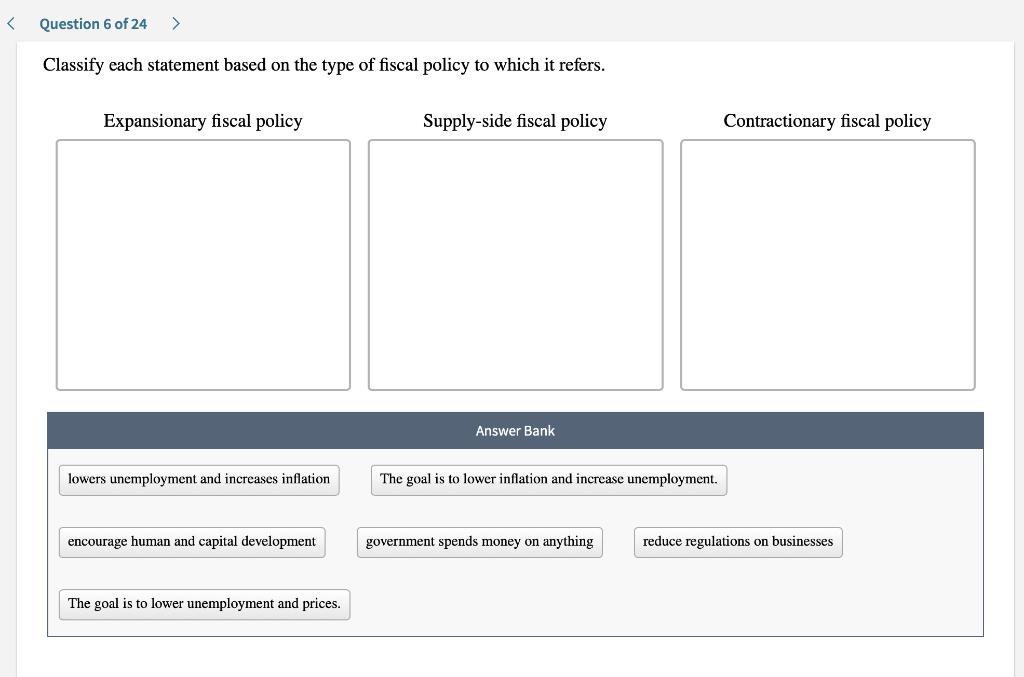 Solved Classify each statement based on | Chegg.com