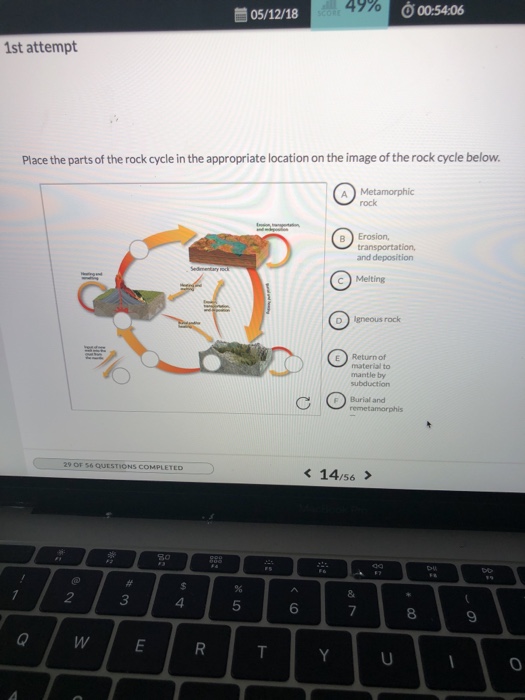 Solved 05/12/18 00:54:06 1st attempt Place the parts of the | Chegg.com