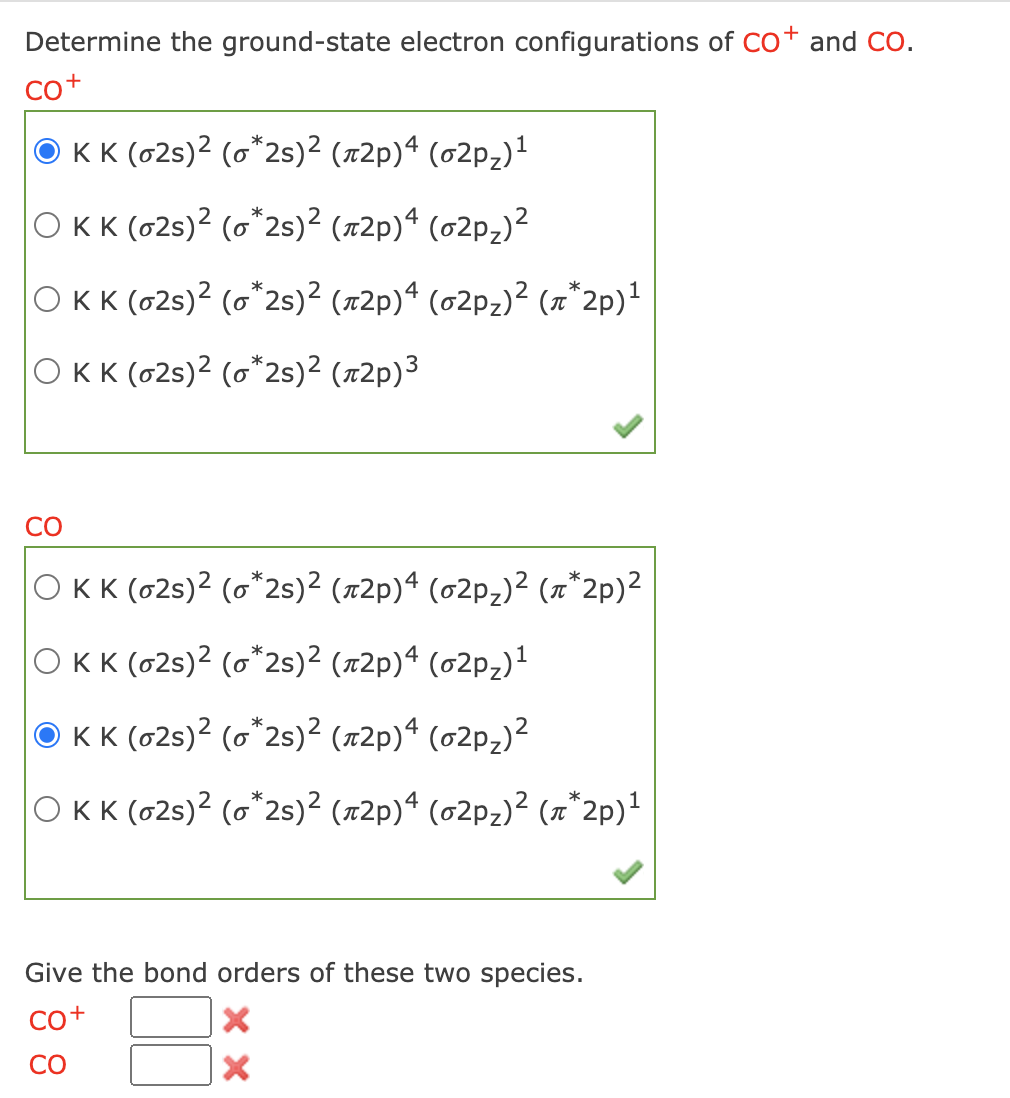 Solved Determine the ground-state electron configurations of | Chegg.com