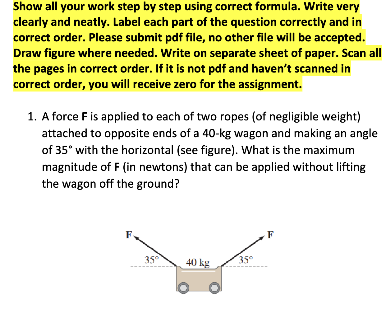 Show all your work step by step using correct | Chegg.com