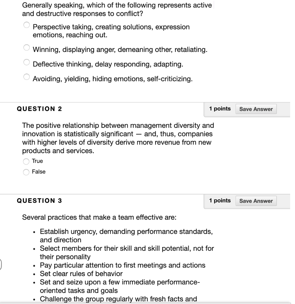 Solved Generally speaking, which of the following represents | Chegg.com