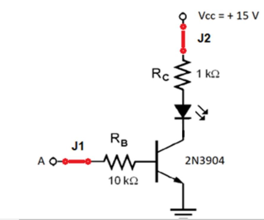 Solved Given: VLED=1.7V and VCE=0v solve for IB | Chegg.com Solved Given: VLED=1.7V and VCE=0v solve for IB | Chegg.com