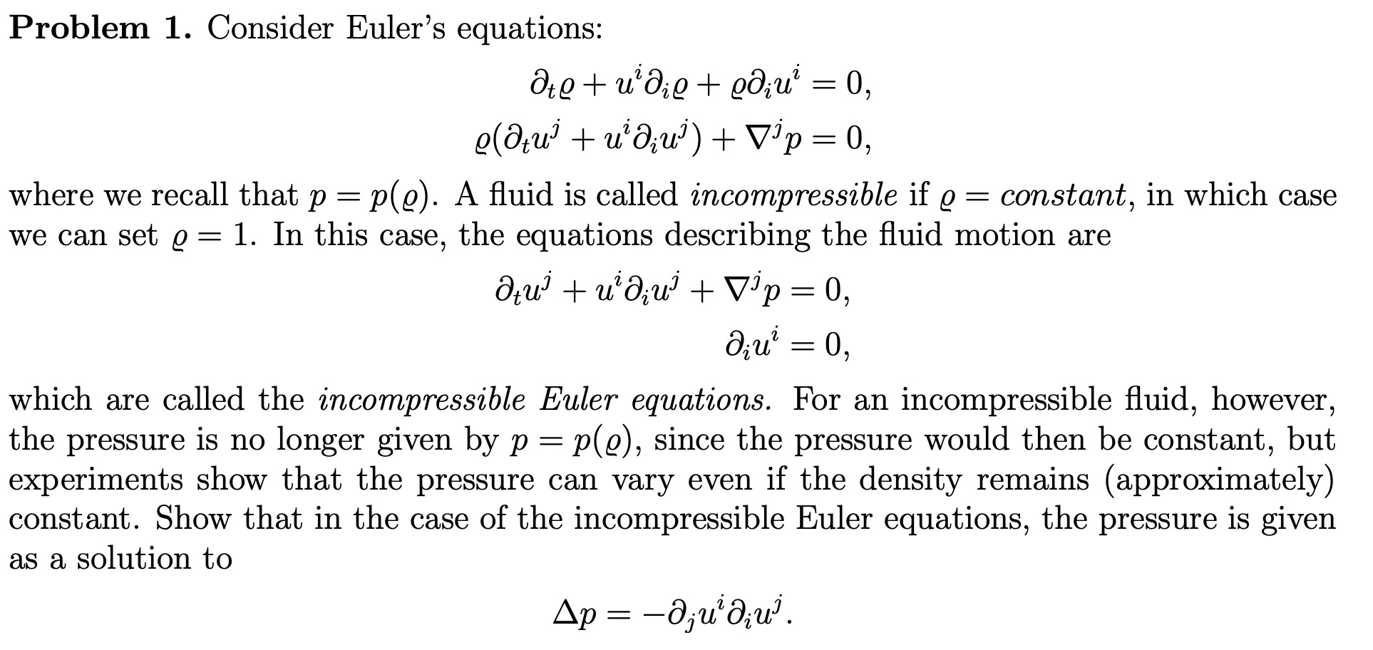 Solved Problem 1. ﻿Consider Euler's | Chegg.com