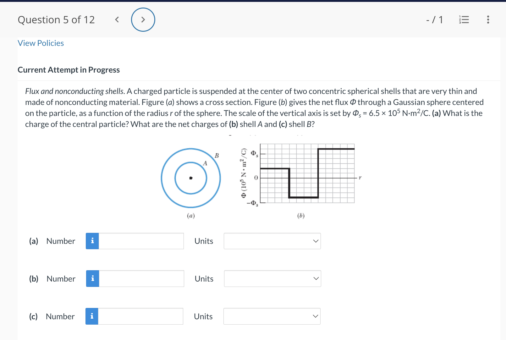 Solved View PoliciesCurrent Attempt in ProgressFlux and | Chegg.com