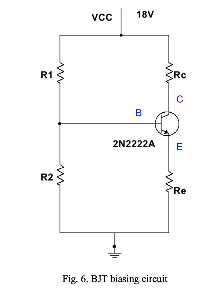 Solved Post Lab Task: Design of a BJT Biasing circuit. | Chegg.com