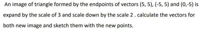 Solved An image of triangle formed by the endpoints of | Chegg.com
