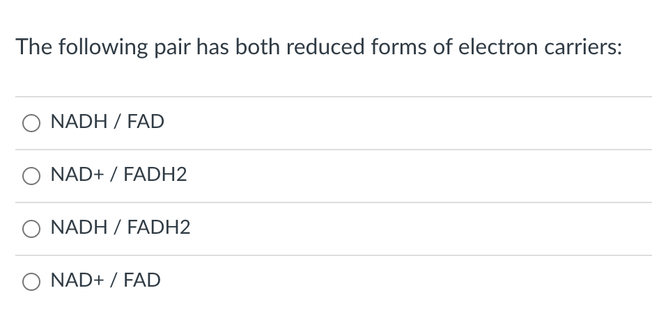 Solved The following pair has both reduced forms of electron | Chegg.com