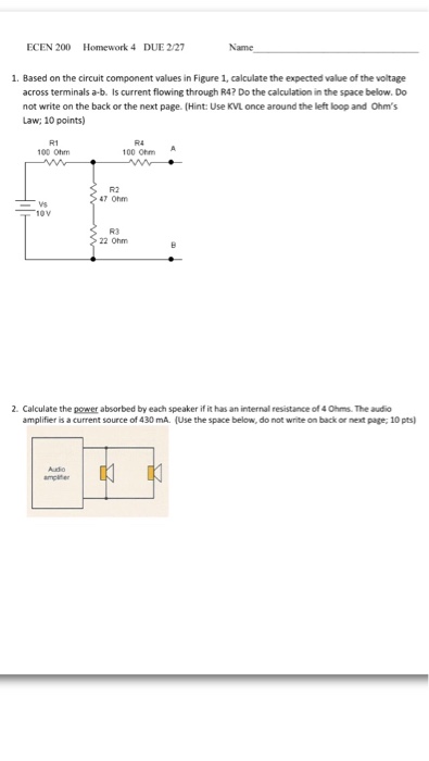 Solved Based on the circuit component values in Figure 1, | Chegg.com