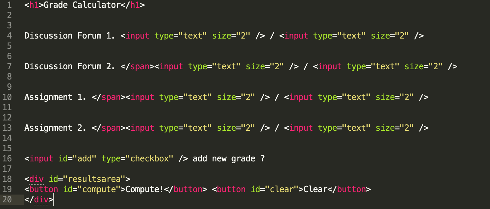 Solved Consider the following Form to answer below | Chegg.com