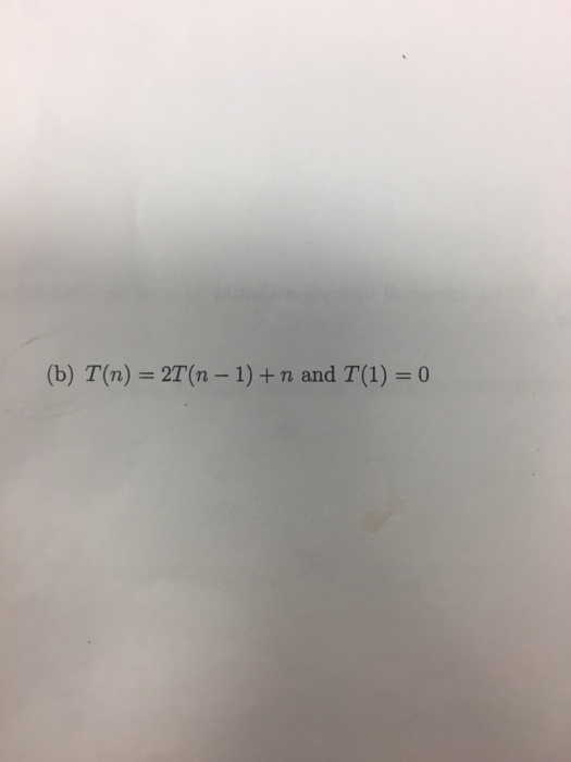 Solved Solve the recurrence relation, using backward | Chegg.com Solved Solve the recurrence relation, using backward | Chegg.com