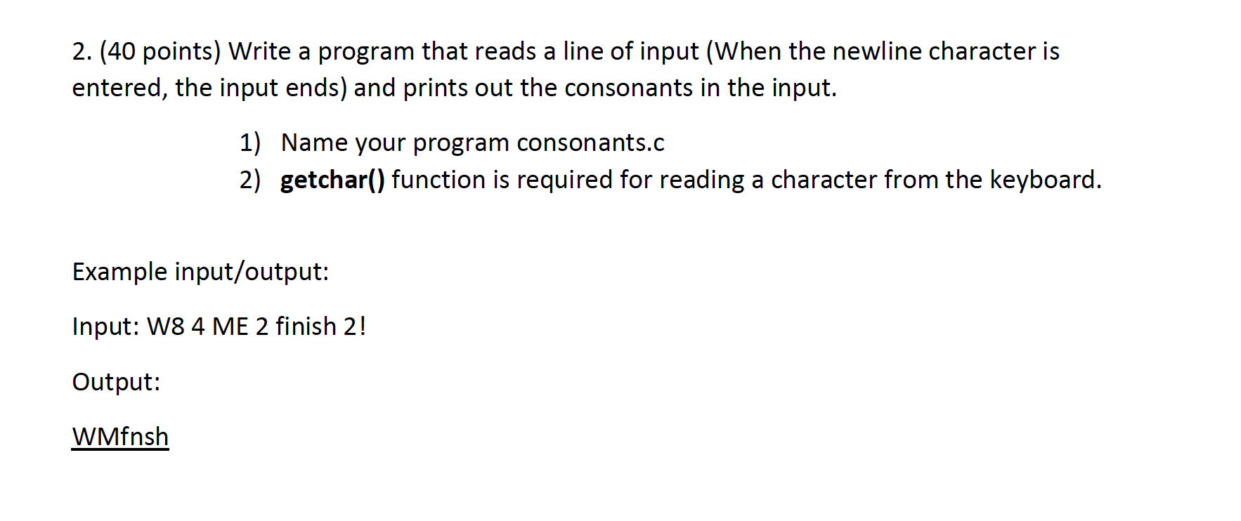 Solved C Program! Please go through the instruction | Chegg.com