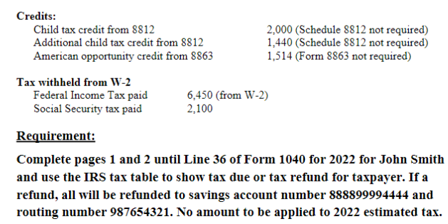 Mr. John Alexander Smith with Social Security | Chegg.com