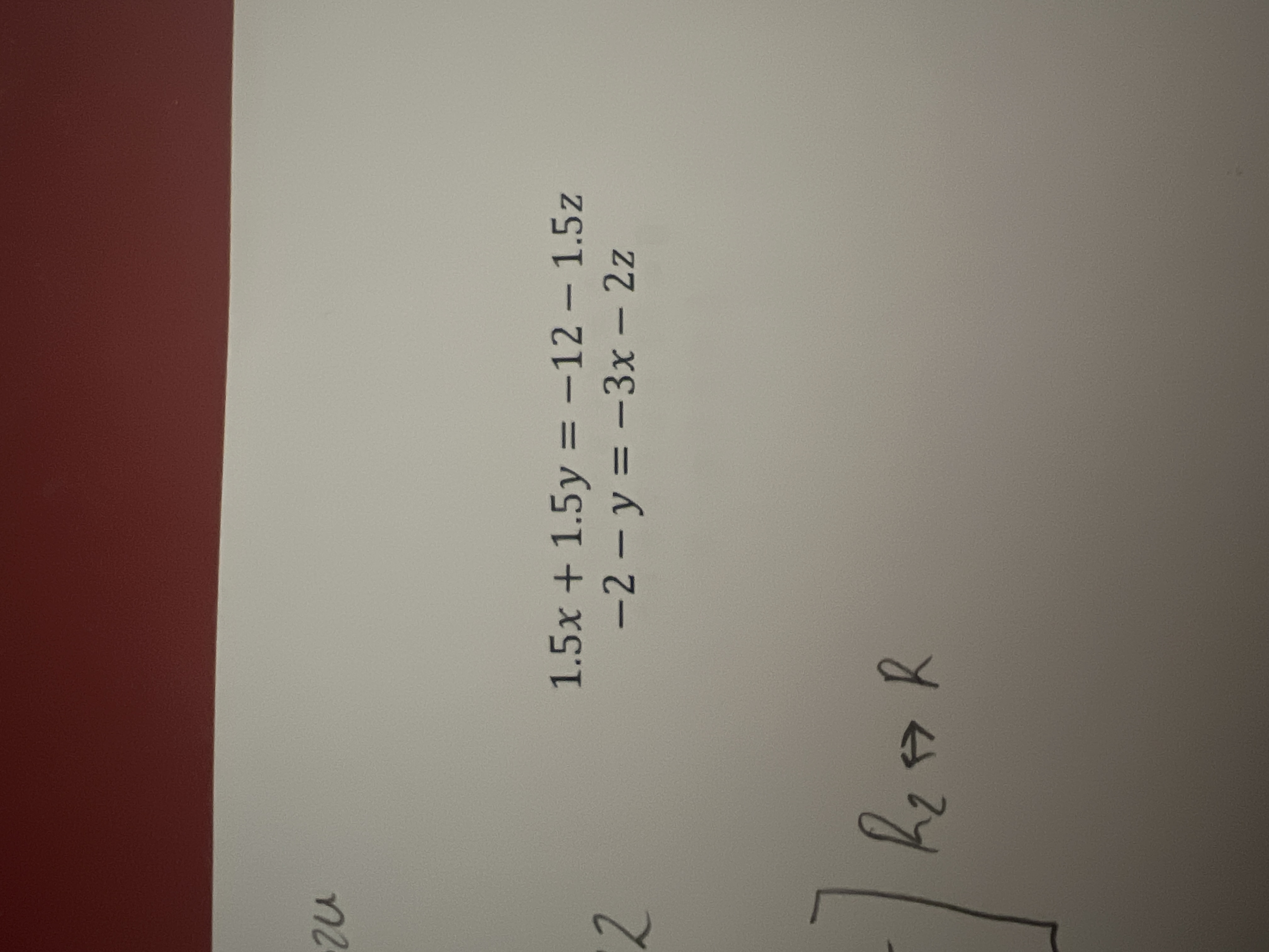 Solved Use gauss elimination method, and state if | Chegg.com