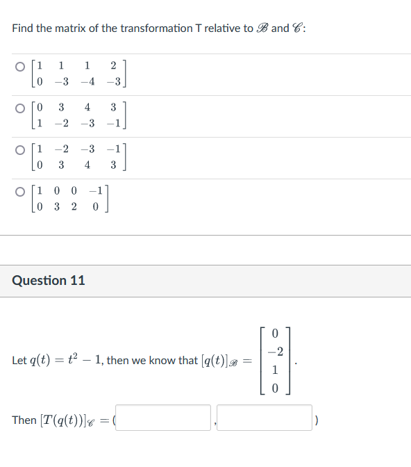 Solved T A Bt Ct2 Dt3 [a−d3b 2c] Where A B C D∈r Also The