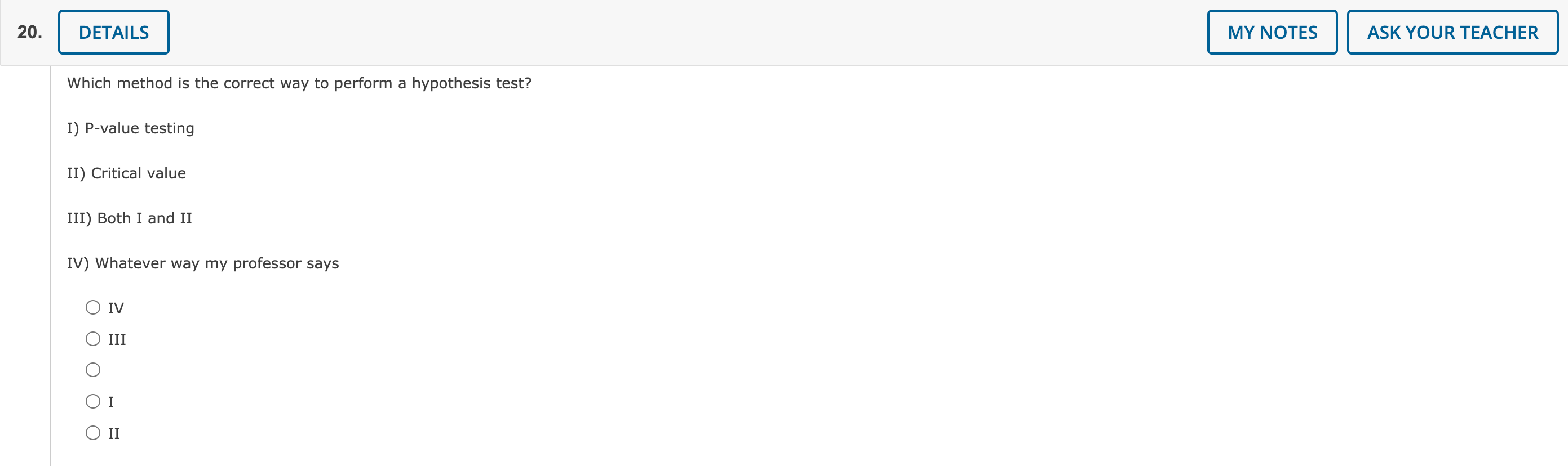 Solved Which method is the correct way to perform a | Chegg.com