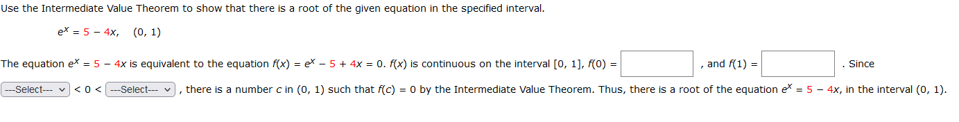 Solved Use the Intermediate Value Theorem to show that there | Chegg.com