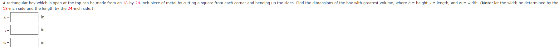 Solved A rectangular box which is open at the top can be | Chegg.com
