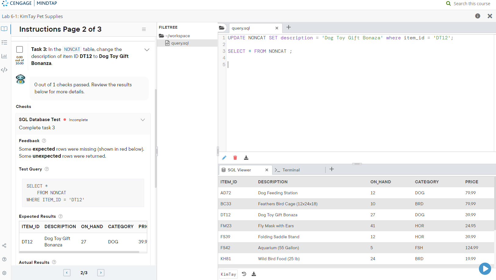 Solved I am completing tasks in cengage. As you can see in | Chegg.com